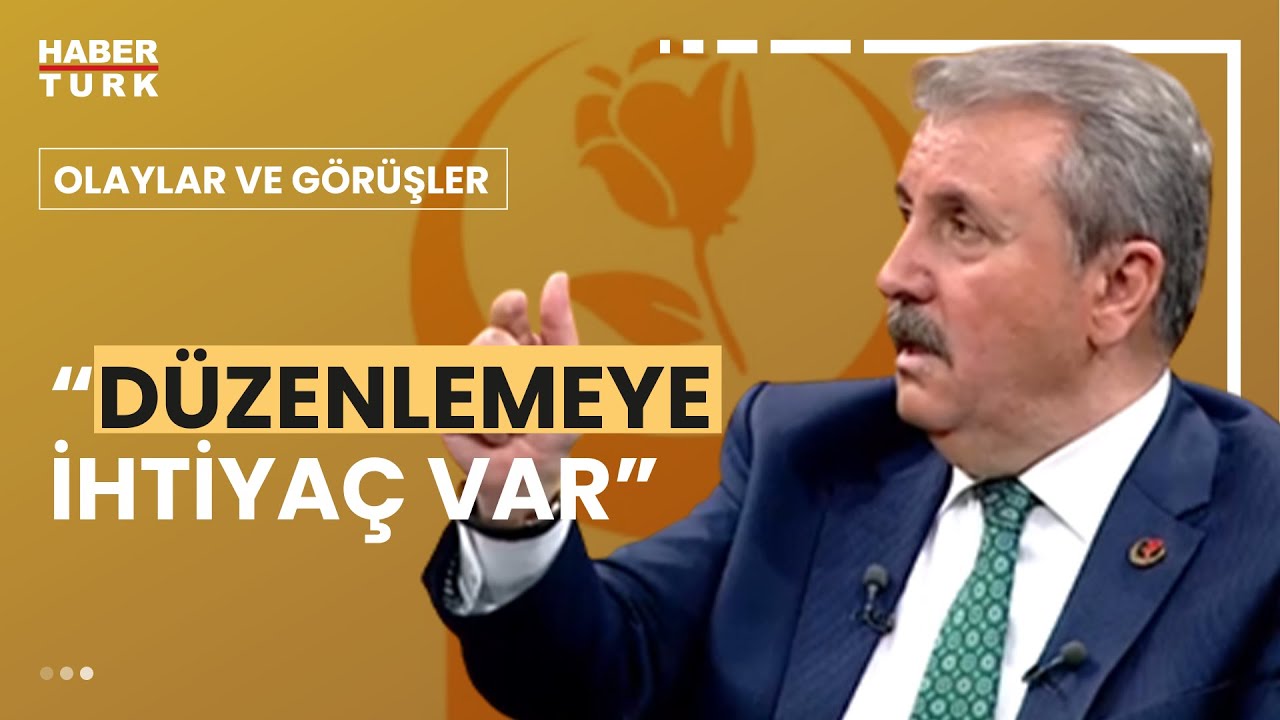 İmar Barışına bakışı ne? Mustafa Destici yanıtladı - YouTube