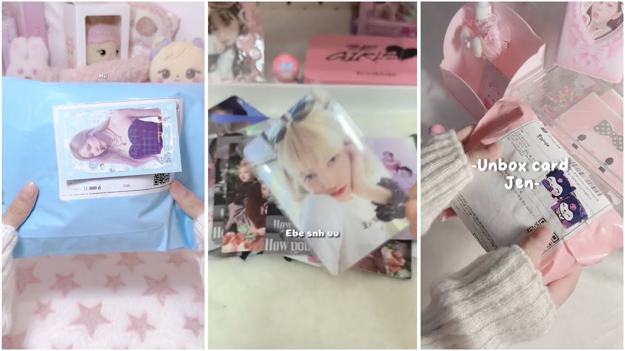 [Unboxing Card]Tổng hợp những màn unboxing Card Black Pink |Haz ...