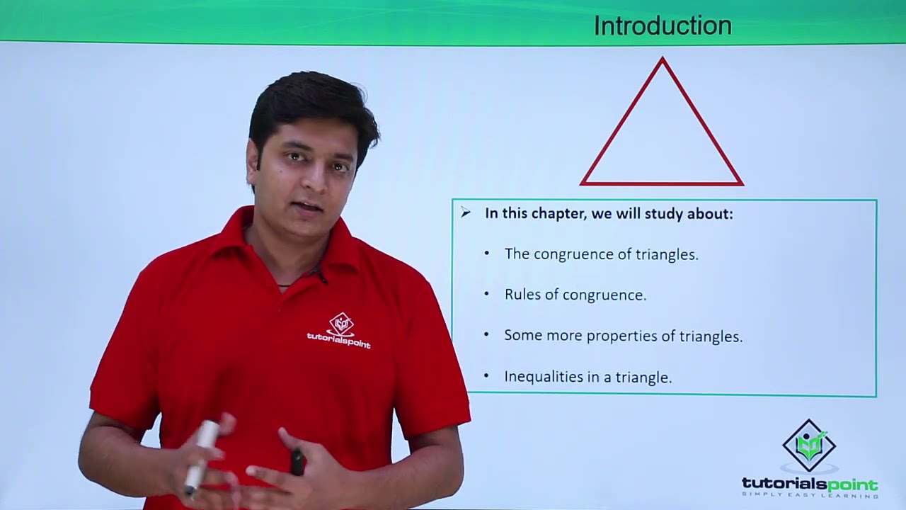 Class 9th - Introduction to Triangles - YouTube