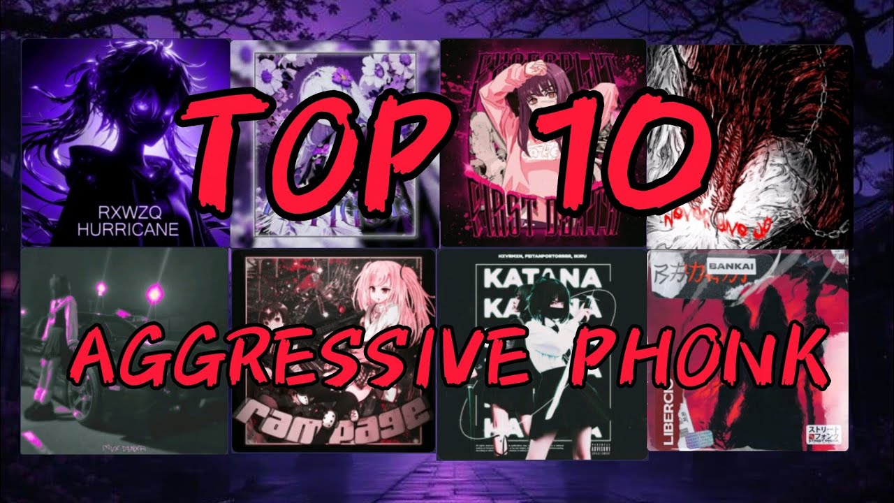 Плейлист отборного фонка для дрифта | Top 10 Aggressive Phonk - YouTube