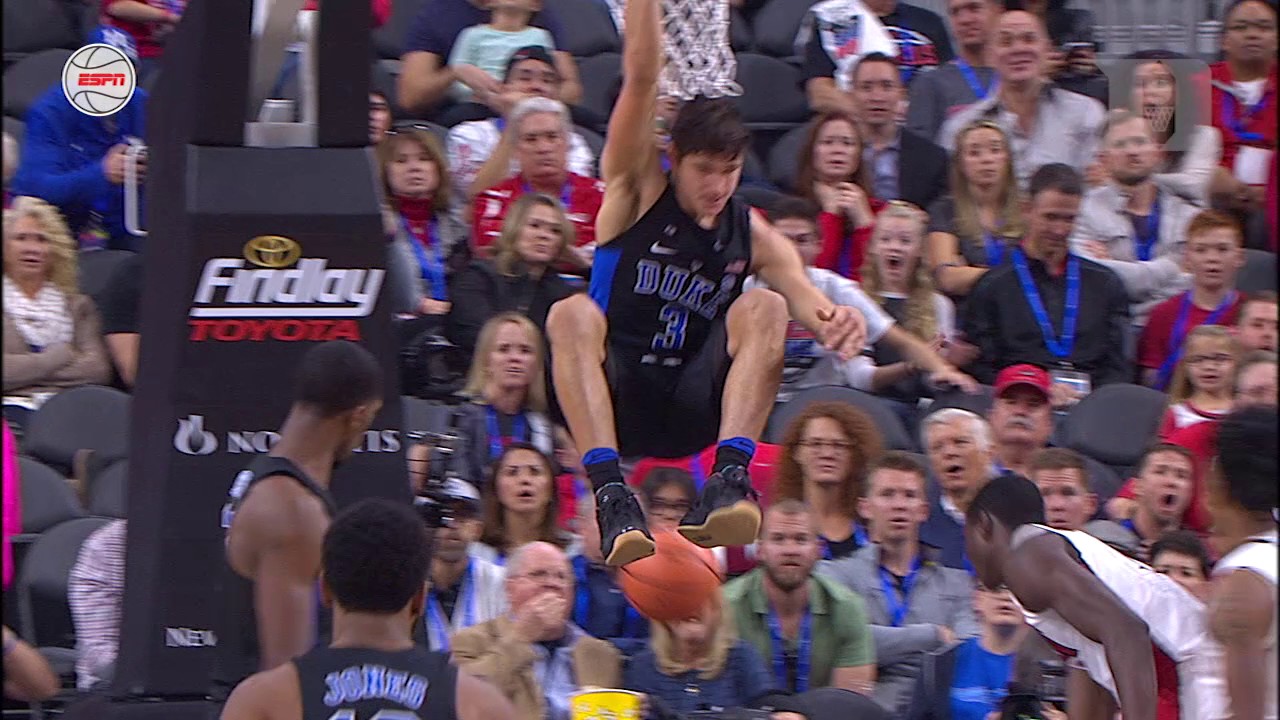 Top Plays: Duke 94, UNLV 45 (12/10/16) - YouTube