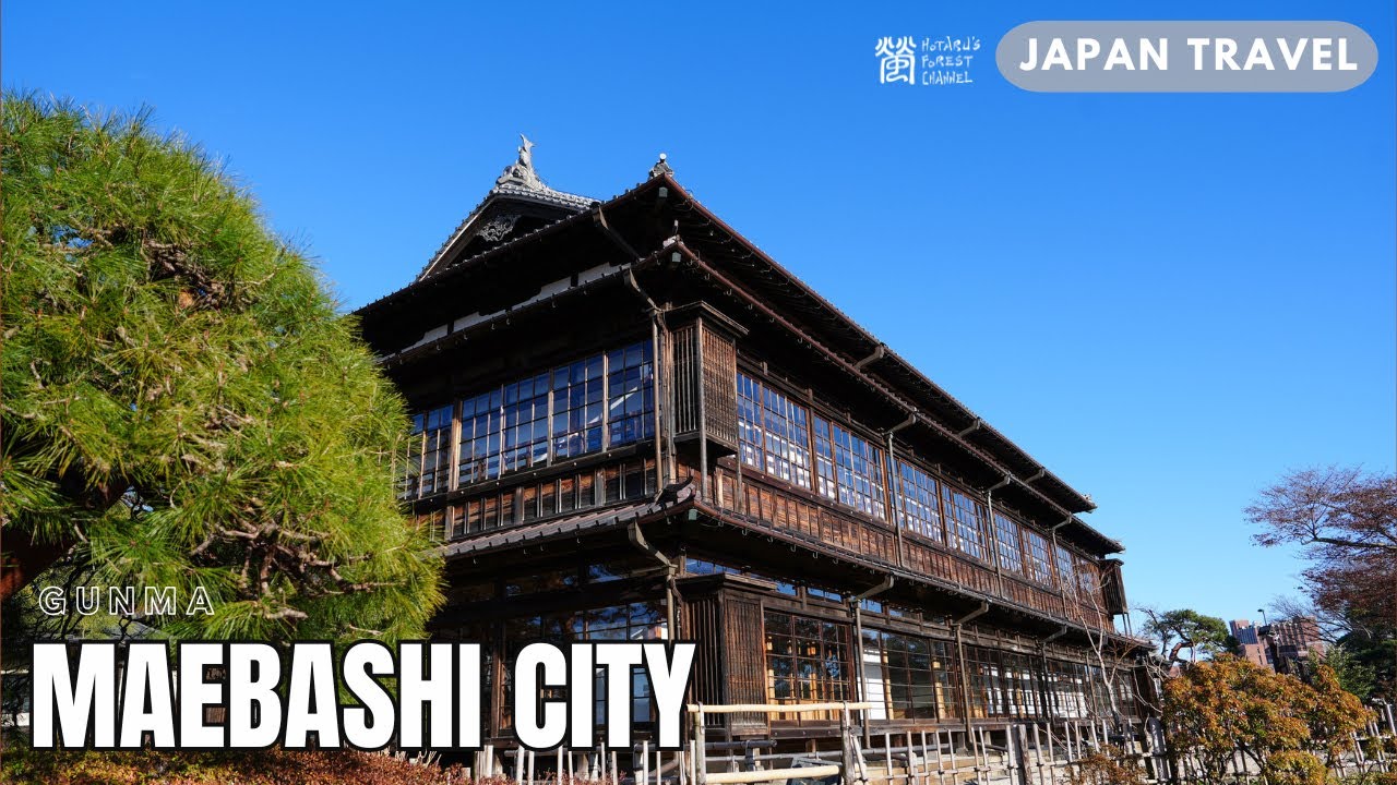 A winter stroll through the sights of Maebashi City【群馬･前橋市】 - YouTube