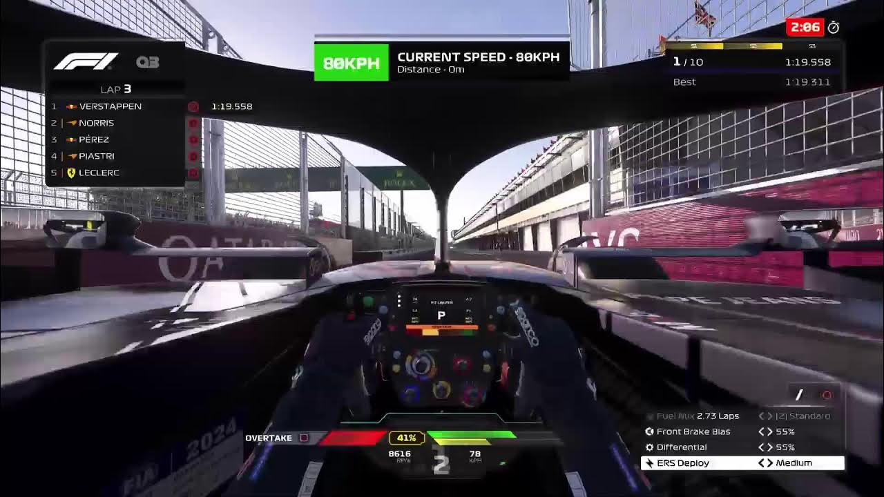 F1 24 Australian Practice 3 & Qualifying Round 1\24 - YouTube