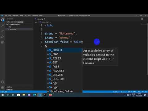 06 PHP Basics - YouTube