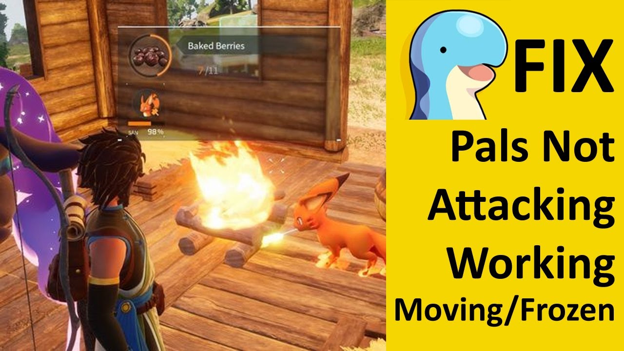 How To Fix Palworld Pals Not Attacking/Working/Moving or Frozen - YouTube