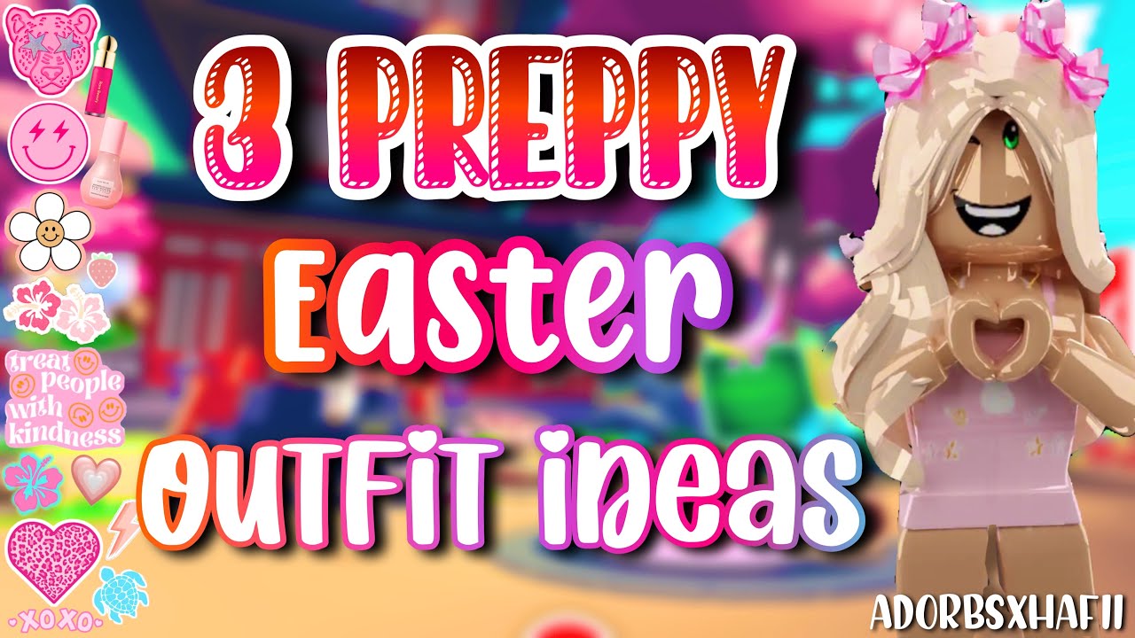 3 PREPPY EASTER OUTFIT IDEAS IN ADOPT ME!! 🐰🎊 - YouTube
