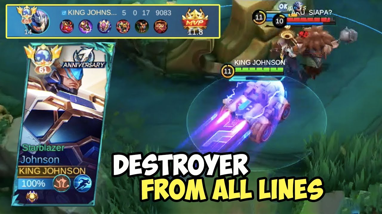 JOHNSON IS THE BEST TANK IN ALL LINES 🔥 | BEST BUILD JOHNSON TANK 2024 ...