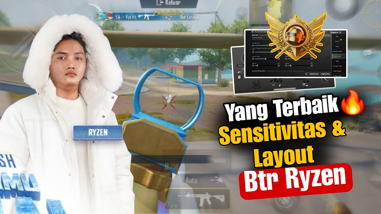 Sensitivitas PUBG Mobile Terbaik 2025 | Sensitivitas BTR Ryzen Terbaru ...