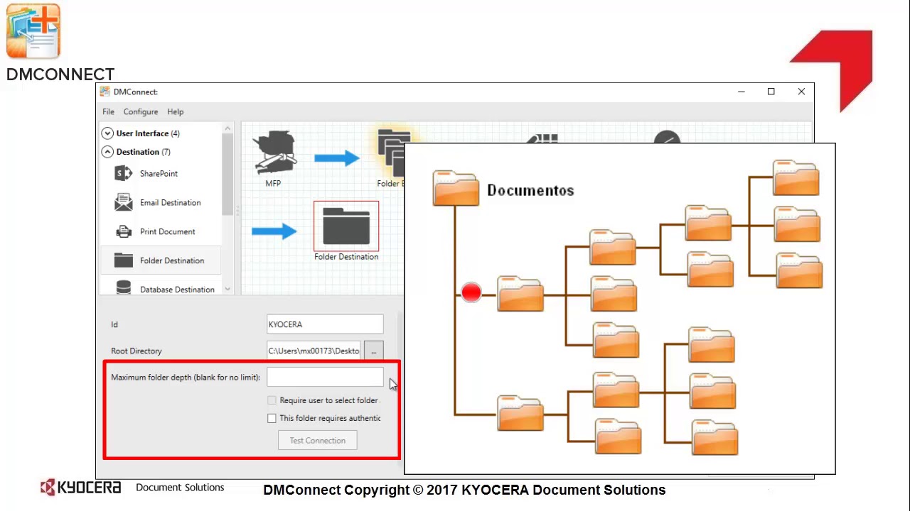 DMConnect Examinar Folder - YouTube