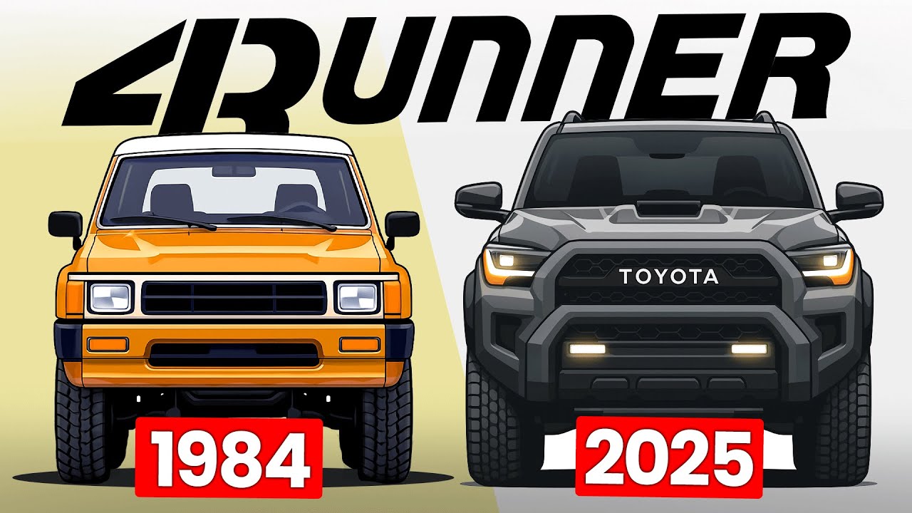 Toyota 4Runner Evolution (1984–2025) | Every Generation Explained - YouTube