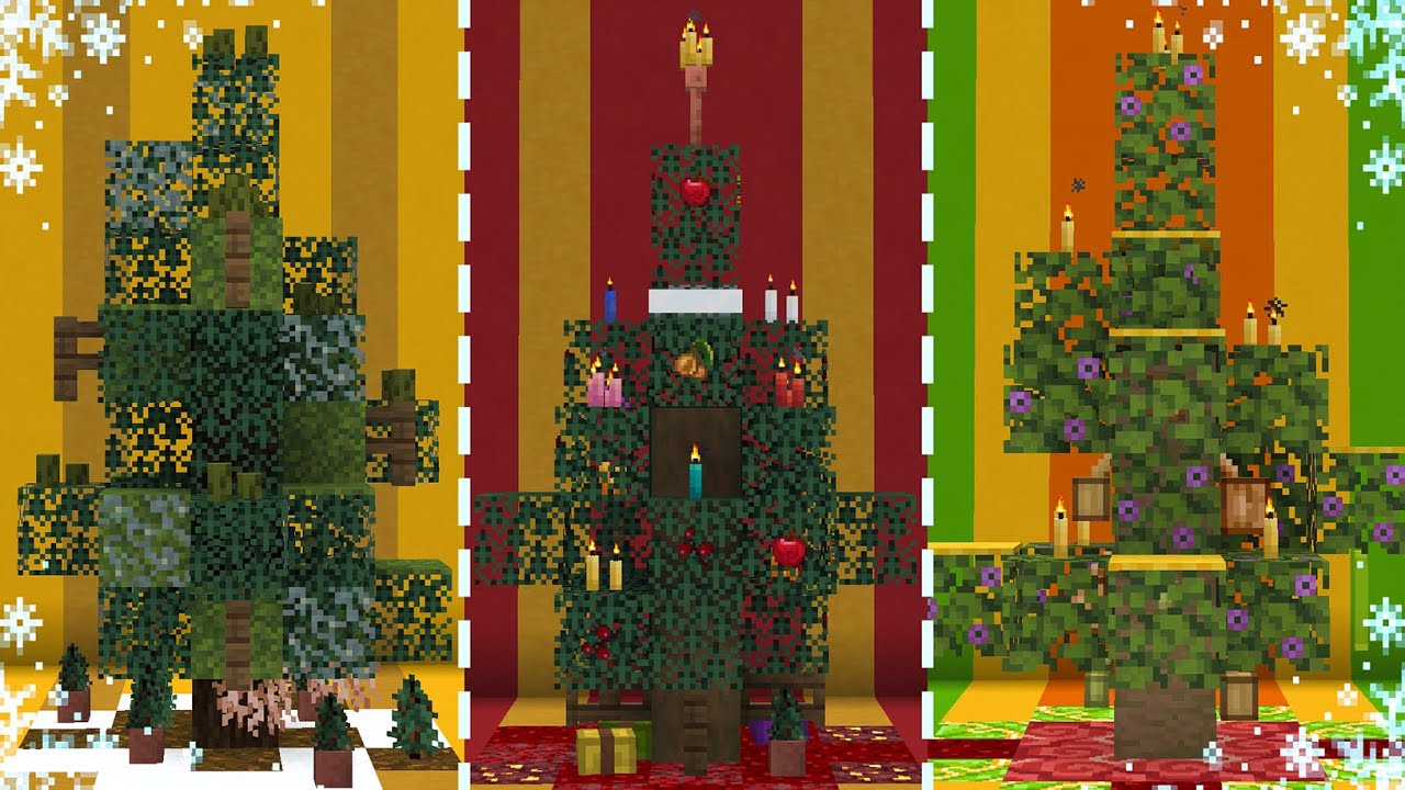Awesome Minecraft Christmas & Holidays Designs! - YouTube
