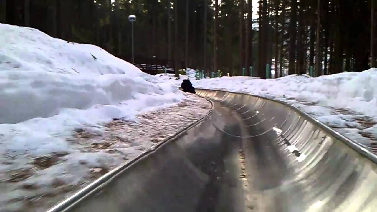 Fastest Bobsleigh Ride Harrachov Happy World - YouTube