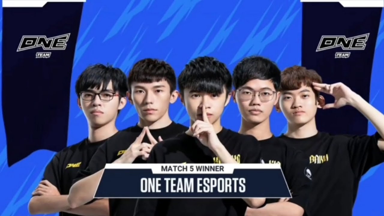 ONE TEAM VS ONIC LEAGUE OF LEGENDS WILD RIFT: SEA ICON SERIES SUPER CUP ...