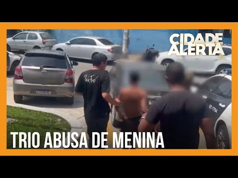 TRIO ABUSOU SEXUALMENTE DE UMA MENINA DE 12 ANOS I UM PRESO E DOIS APREENDIDOS