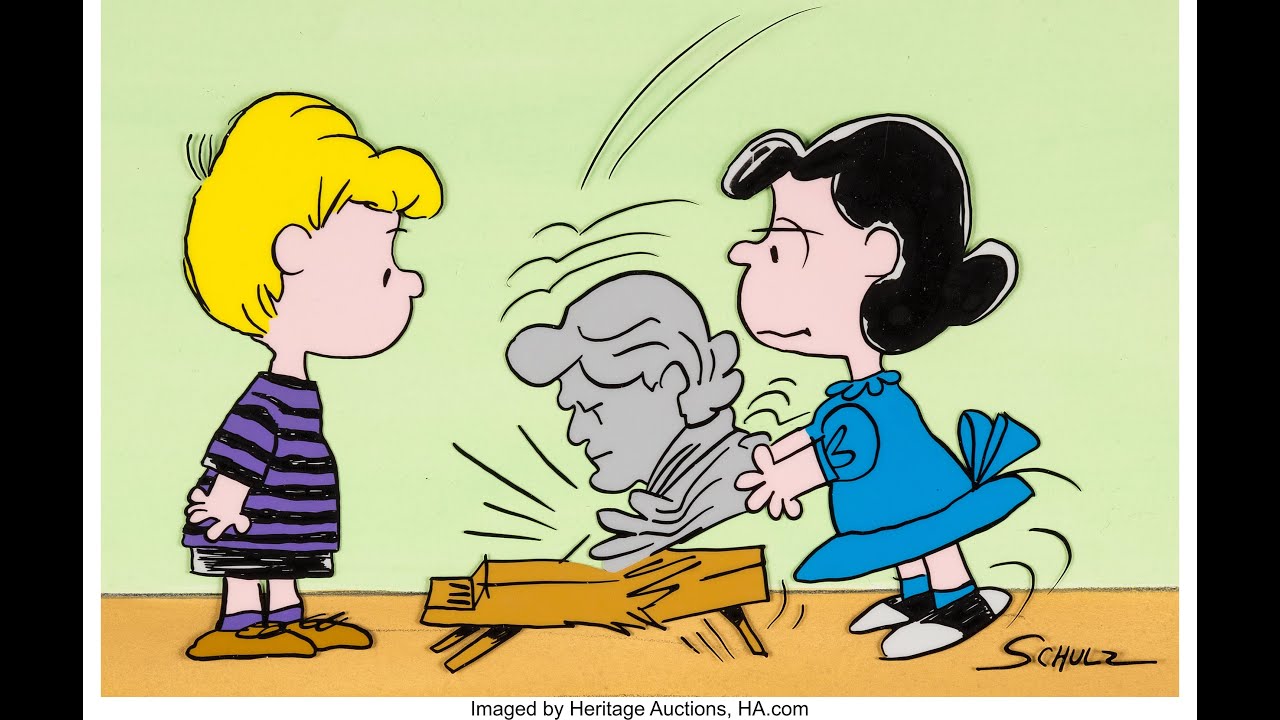 Schroeder telling Lucy she is Crabby - YouTube