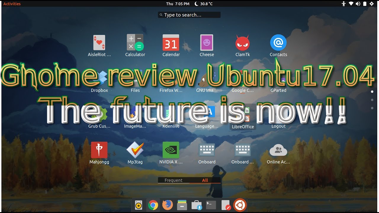 Gnome 3.24 review on Ubuntu 17.04 - The future of Ubuntu - YouTube