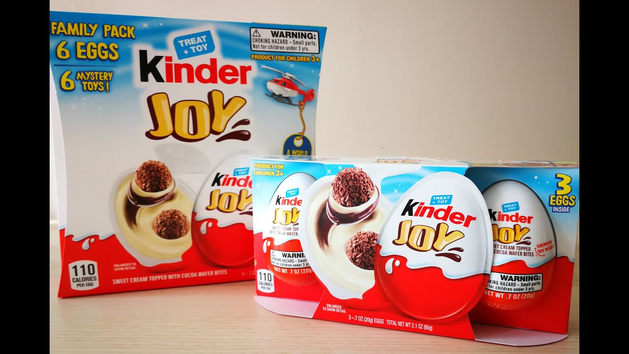 Kinder Surprise Eggs 2021 UnBoxing Kinder Joy Surprise Toys Fun Video ...