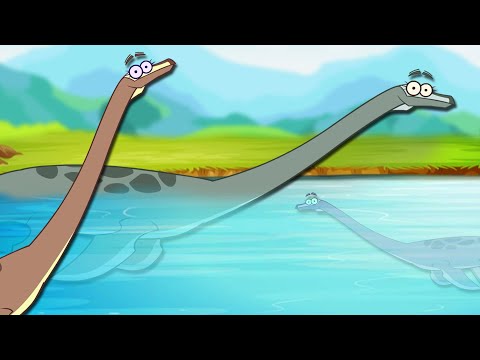 UNDERWATER DINOSAUR | Dinosaur for kids | Cartoons For Kids | PLESIOSAURUS
