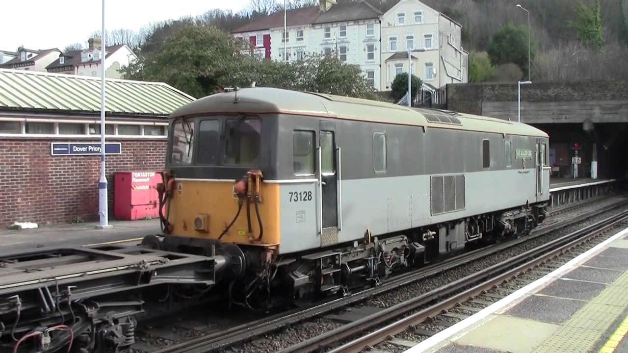 GBRf rail treatment trains in East Kent 2014/2015 - YouTube