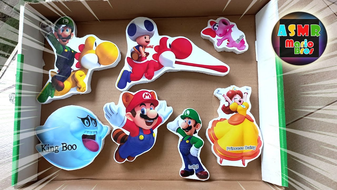 C#14 Calming Mario Bros ASMR: Super Relaxing Mario ASMR: Tapping ...