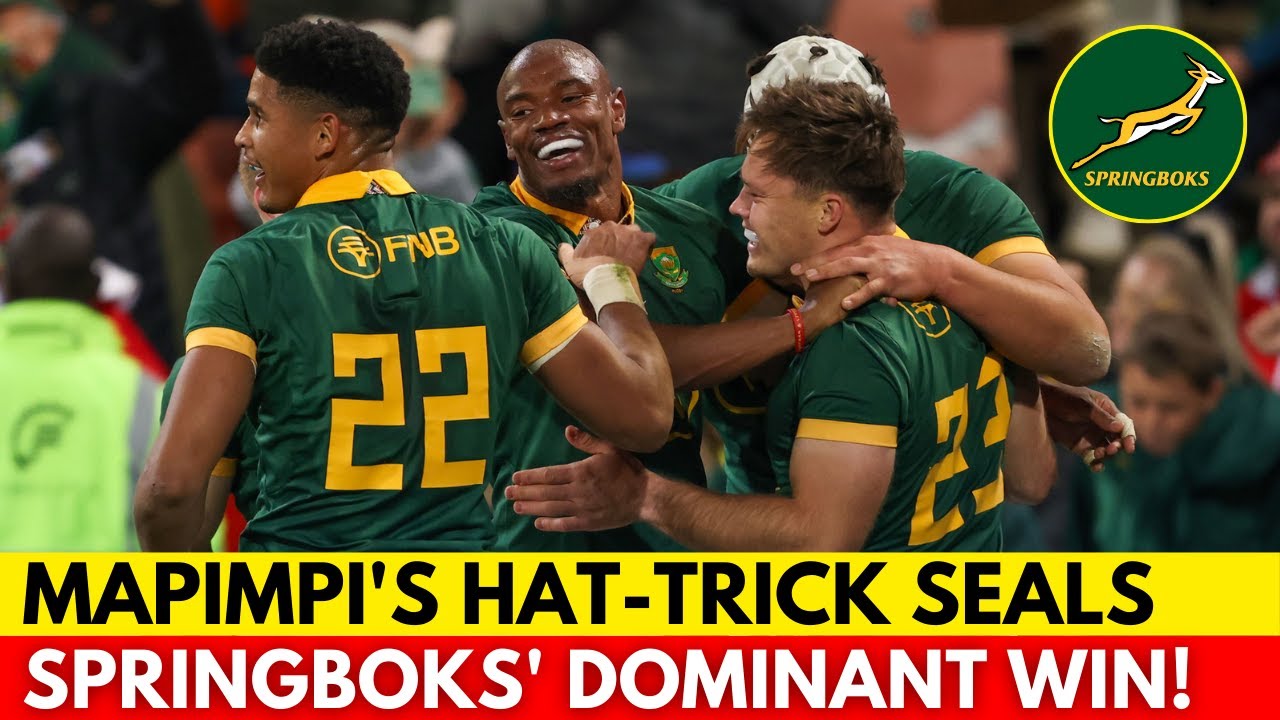 🔥AGAINST ALL ODDS: SPRINGBOKS THRASH PORTUGAL DESPITE EARLY RED CARD ...