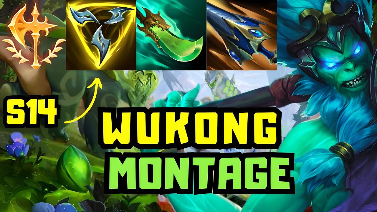 S14 Best Wukong Jungle montage January 2024 By Wuju Style - YouTube