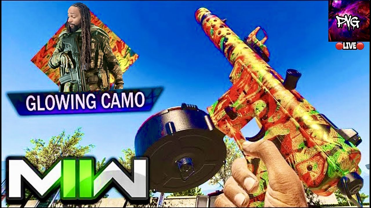 PVG *LIVE* COD MW2 EDDIES SUPREME NEW MASTERY CAMO! GLOWS IN THE DARK ...