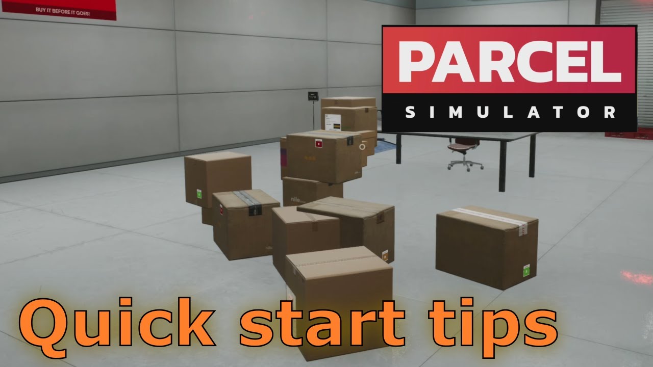 Parcel Simulator - Tips for efficient start - YouTube