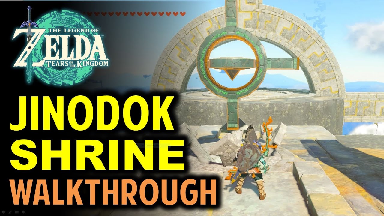 Jinodok Shrine Walkthrough: South Hyrule Sky Crystal Location | Legend ...