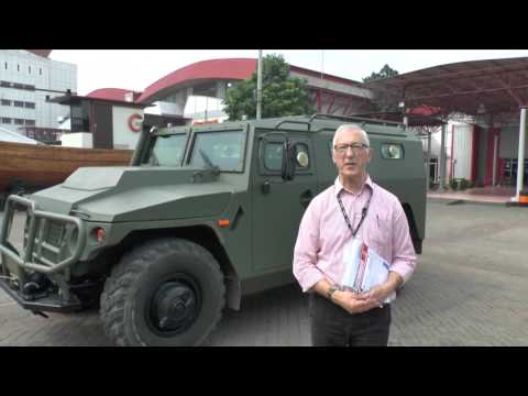 Indo Def 2016: Russian TIGR 4x4 vehicle