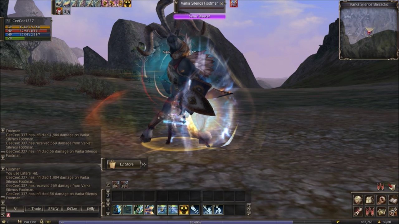 Lineage 2 Marauder Charge cc - YouTube