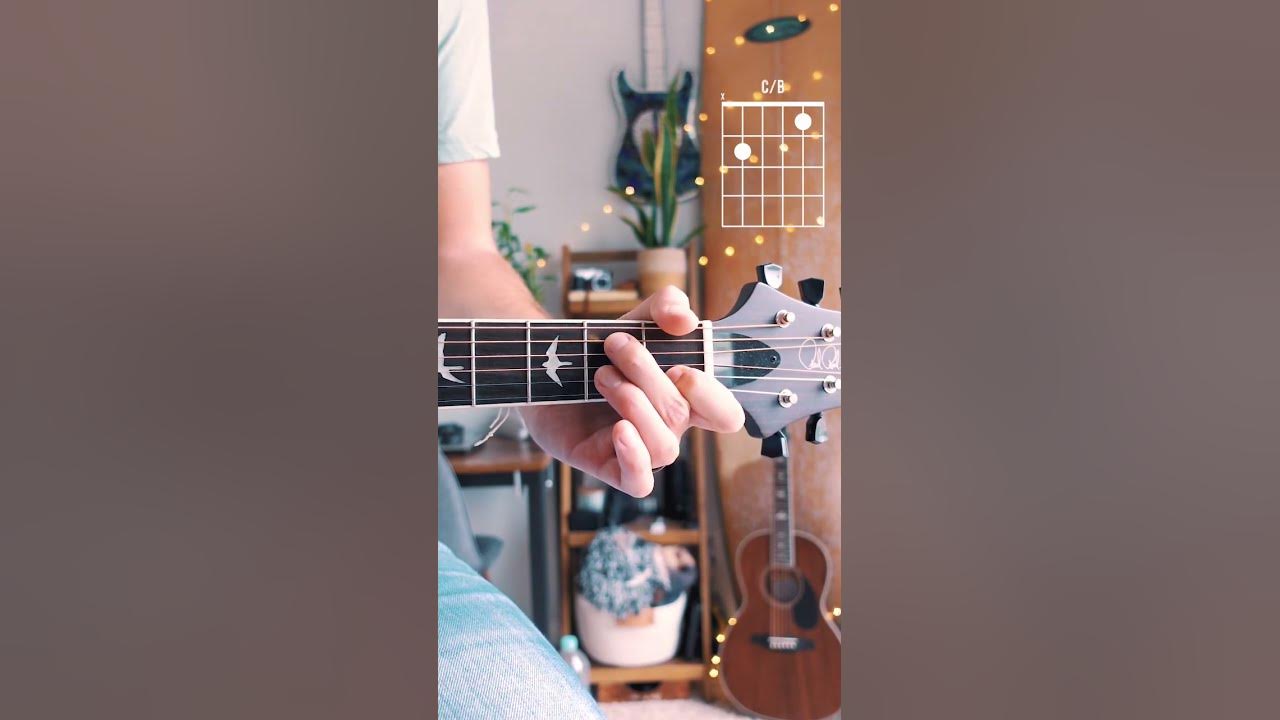 How To Play "C/B” Guitar Chord // Beginner Guitar Chord Series #28 # ...