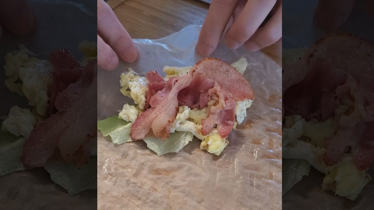 Day 19 of will it Spring Roll: Bacon and Eggs Breakfast - YouTube