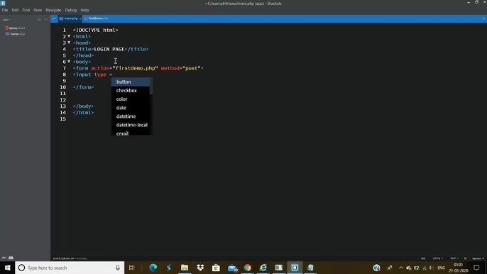Insert Data Into Database Using Wamp Server How To Insert Insert Data Into Database Using Wamp Server How To Insert
