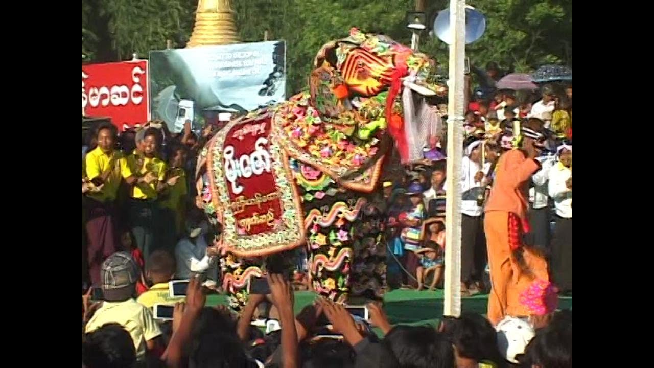 ၂၀၁၅ ဆင်အကအလှပြိုင်ပွဲ ဘော်ကြယ်ဆင် ဒုတိယဆုရ မိုးဇော် ပြိုင်ပွဲဝင်အက
