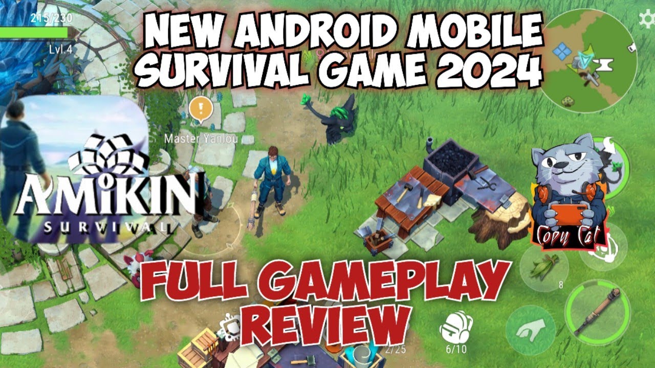 Amikin Survival New Android mobile survival game 2024 gameplay review ...