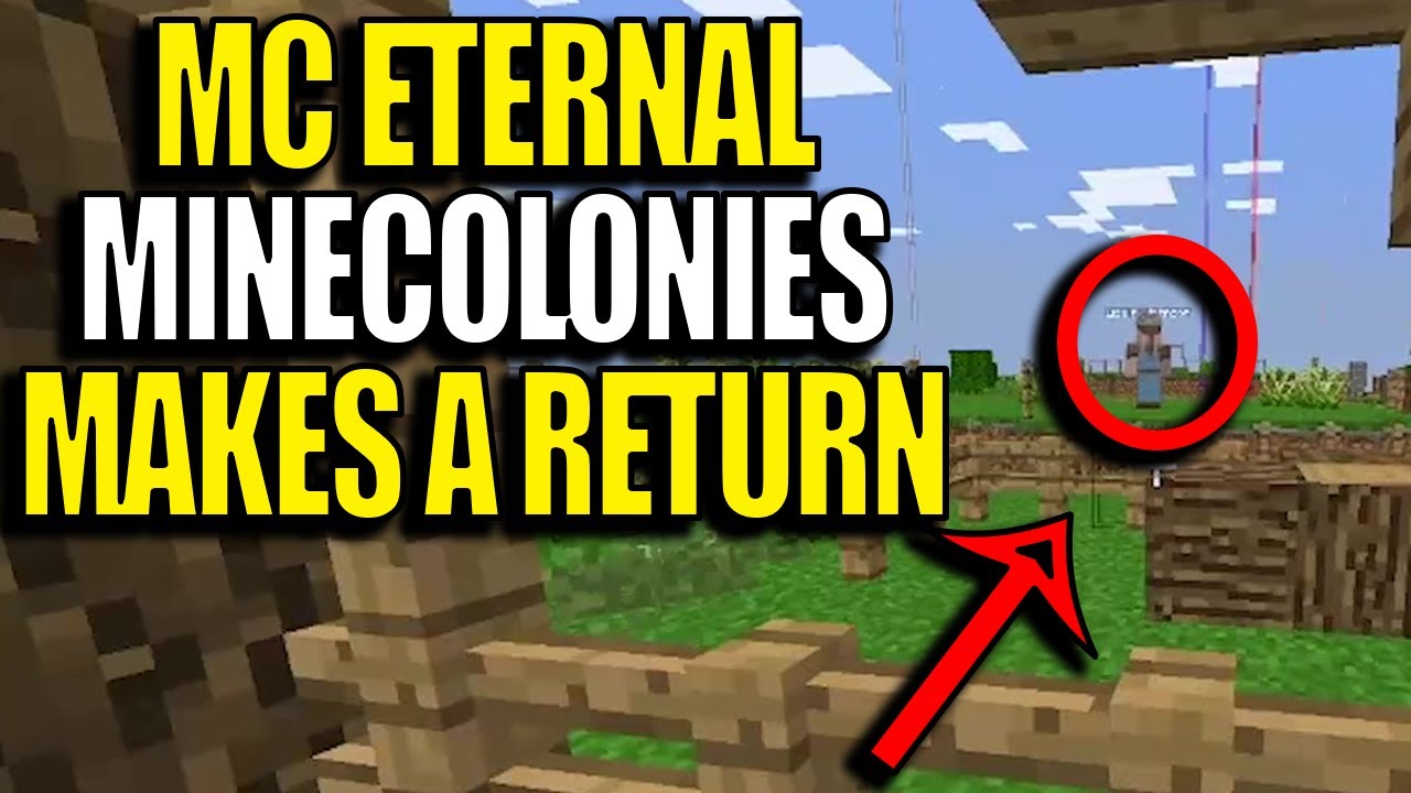 Minecraft MC Eternal Modpack Chapter 2 Ep 50 - Minecolonies makes a ...