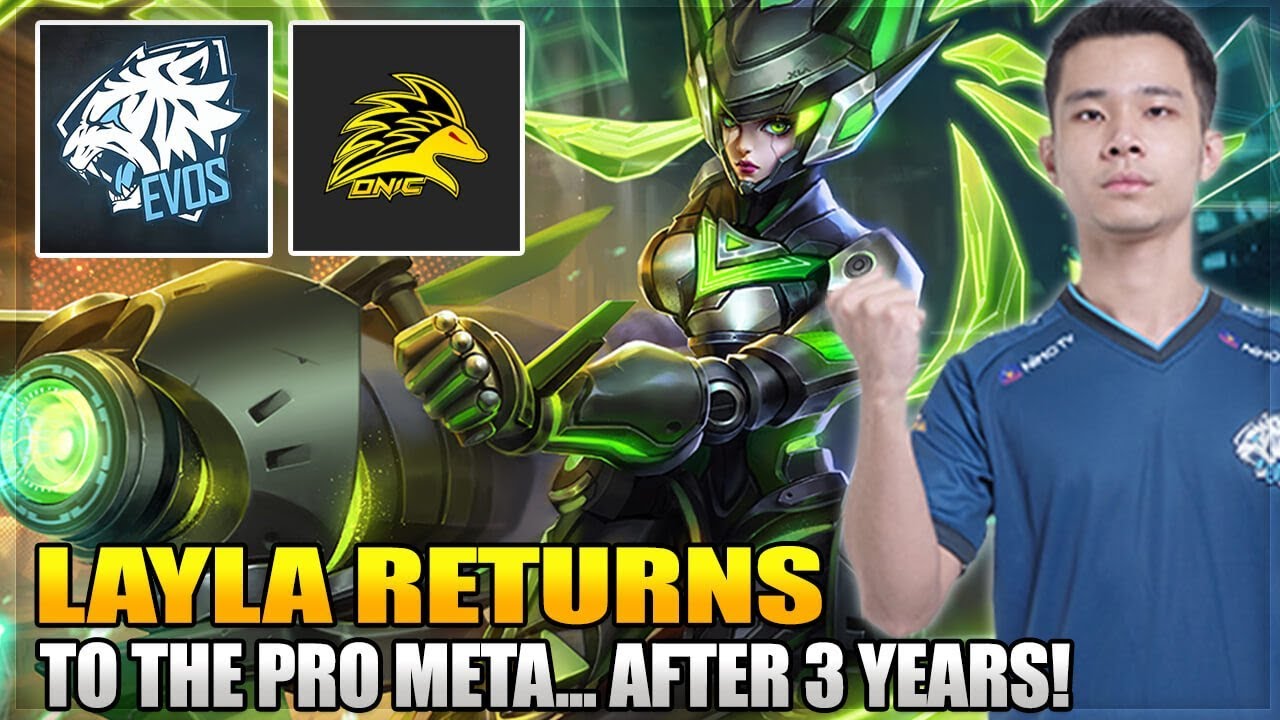 LAYLA RETURNS TO THE META AT PRO LEVEL IN MOBILE LEGENDS - YouTube