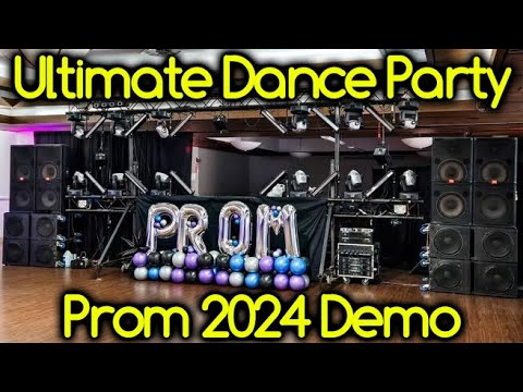 Prom - High School Dance - DJ Shellshock Ultimate Dance Party Setup ...