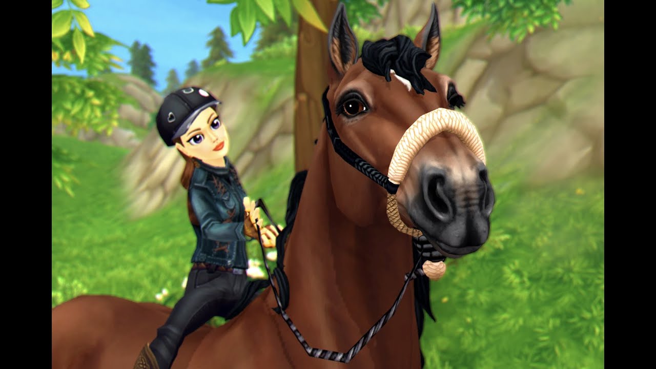 Percheron gaits and mistakes- Star Stable Online - YouTube