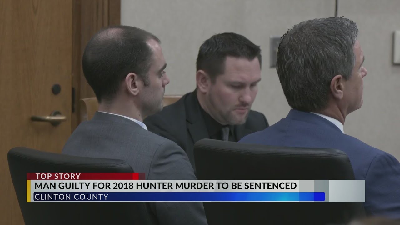Thomas Olson to be sentenced today for 2018 Bath Twp. murder - YouTube