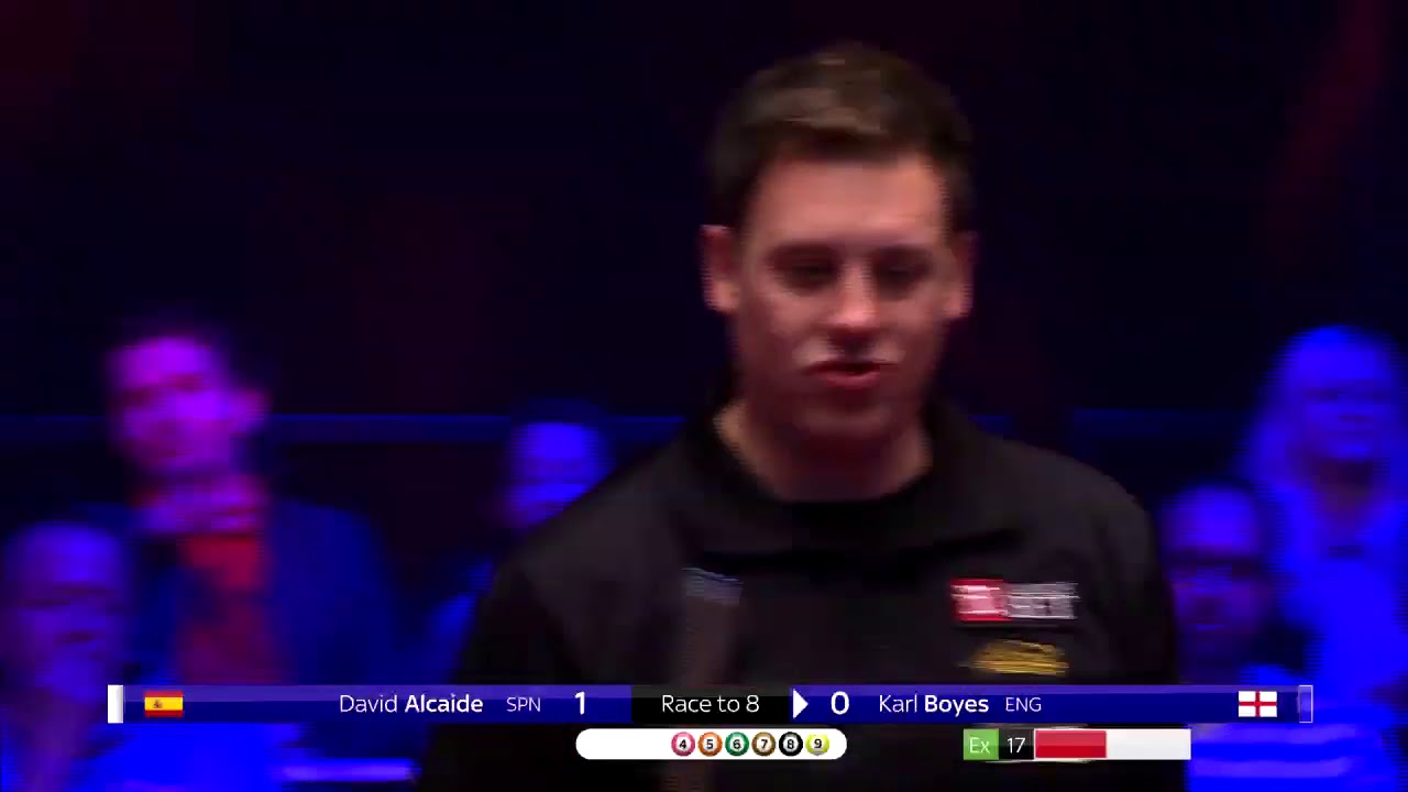 David Alcaide vs Karl Boyes | 2018 World Pool Masters | Round One - YouTube