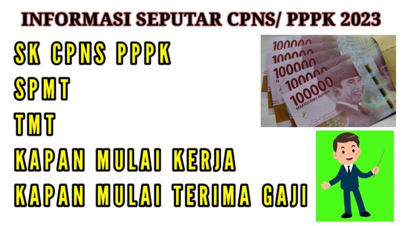TMT, SPMT, GAJI CPNS PPPK - YouTube