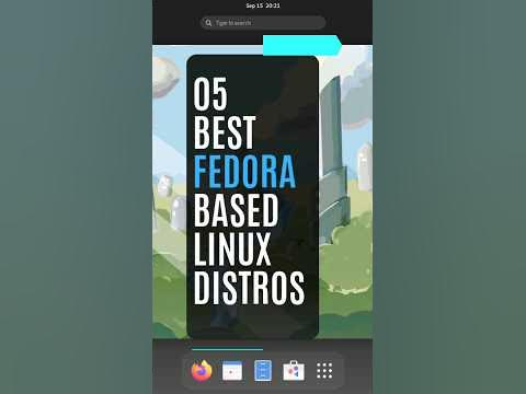 Top 5 Best FEDORA Based Linux Distros #linux #fedora - YouTube