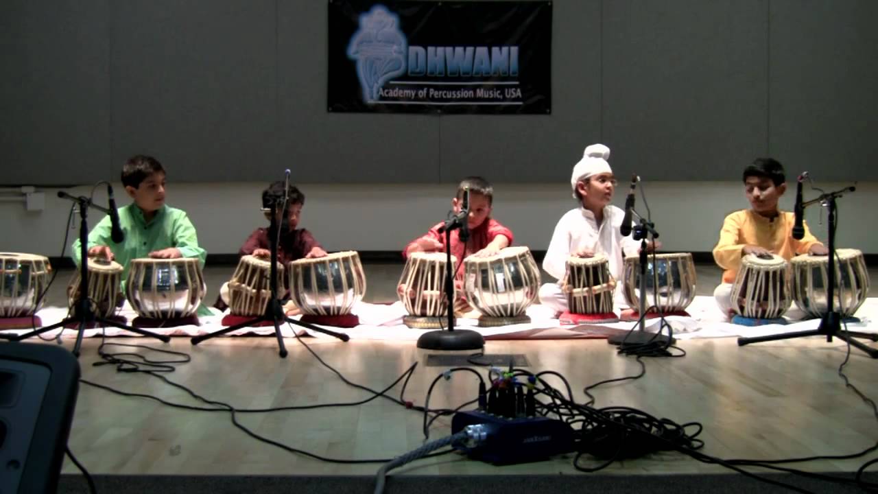 Arjun's Tabla Recital - YouTube