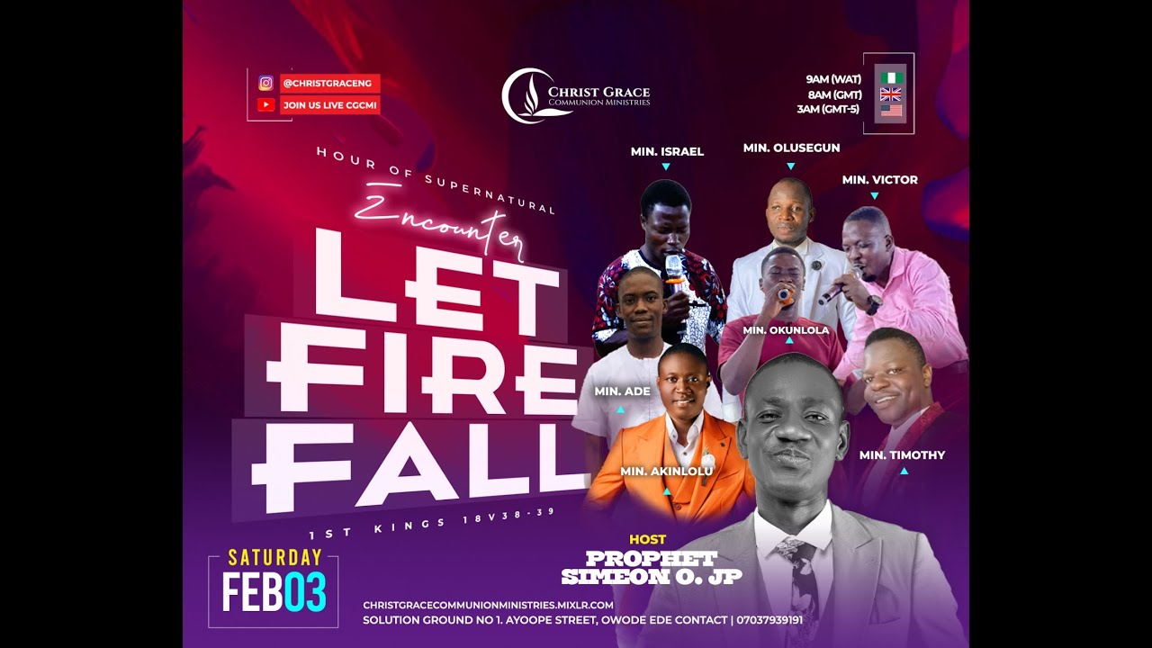 HOUR OF SUPERNATURAL ENCOUNTER || LET FIRE FALL || 1KINGS 18:28-29 ...