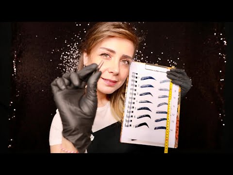 Türkçe ASMR Kaş Güzellik Salonu / ASMR Beauty Brow Salon
