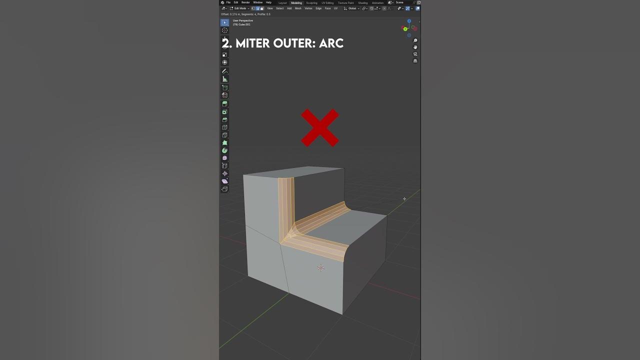 How to Create Better Bevels in Blender #blender #3dmodeling #tutorial - YouTube