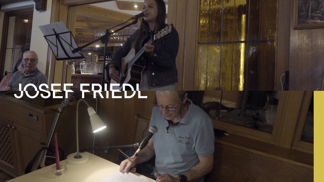 medienfrische 2024 - Lesung Josef Friedl - YouTube