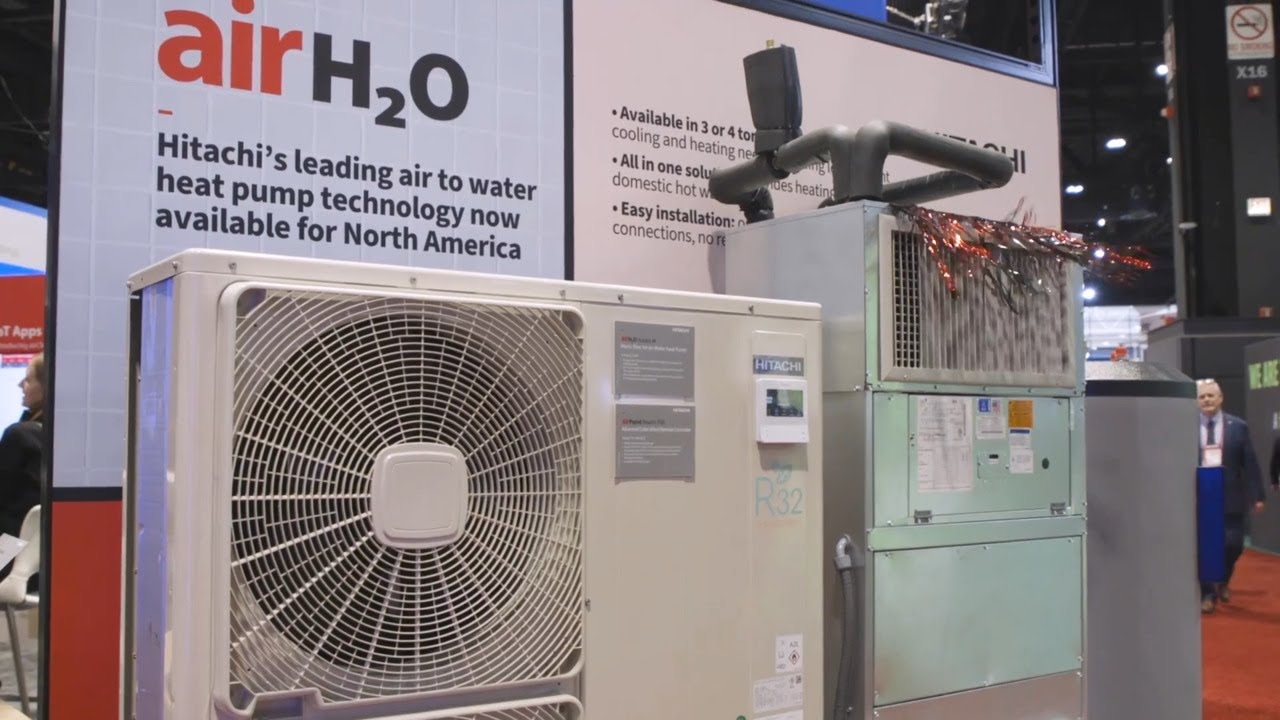 Johnson Controls & Hitachi Showcase New Equipment at AHR 2024 - YouTube